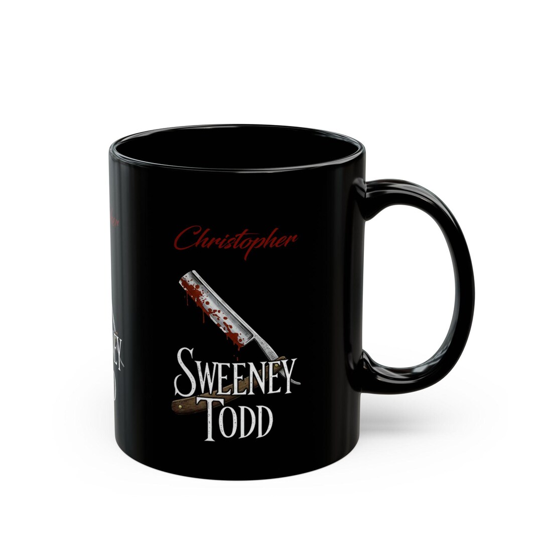 Personalized Sweeney Todd Mug: Broadway Musical Theater Gift - Etsy