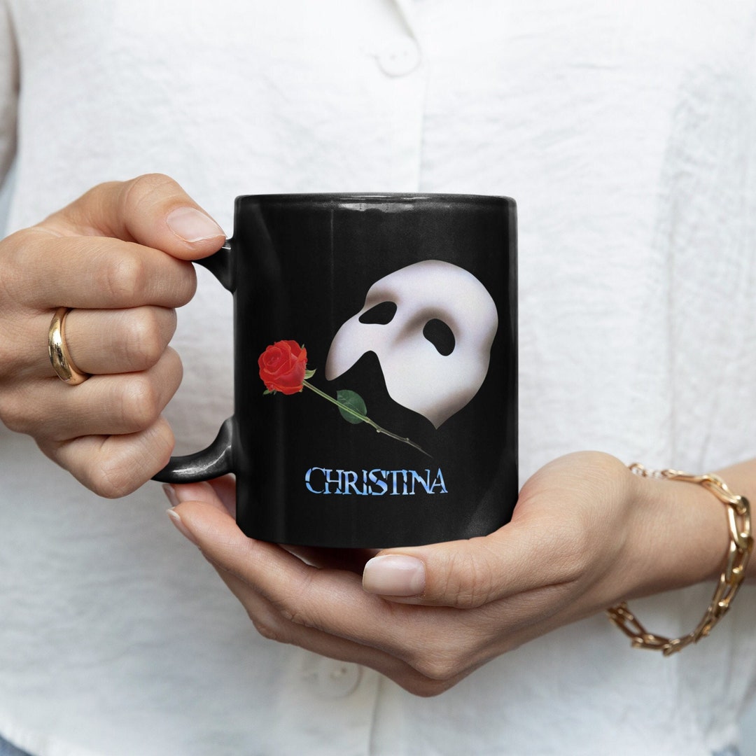 Phantom of the Opera Name Mug, Gift for Lovers of Musical Theater or ...