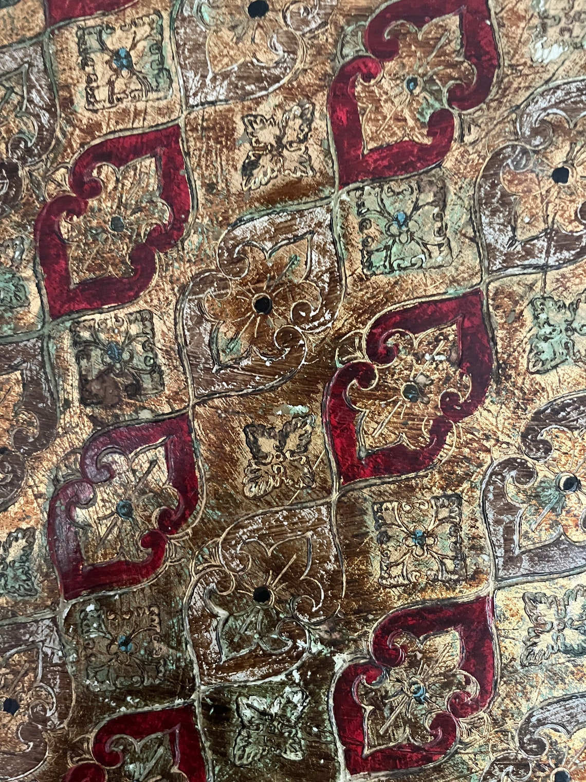 Vintage Italian Florentine Plateau / Tray - Etsy