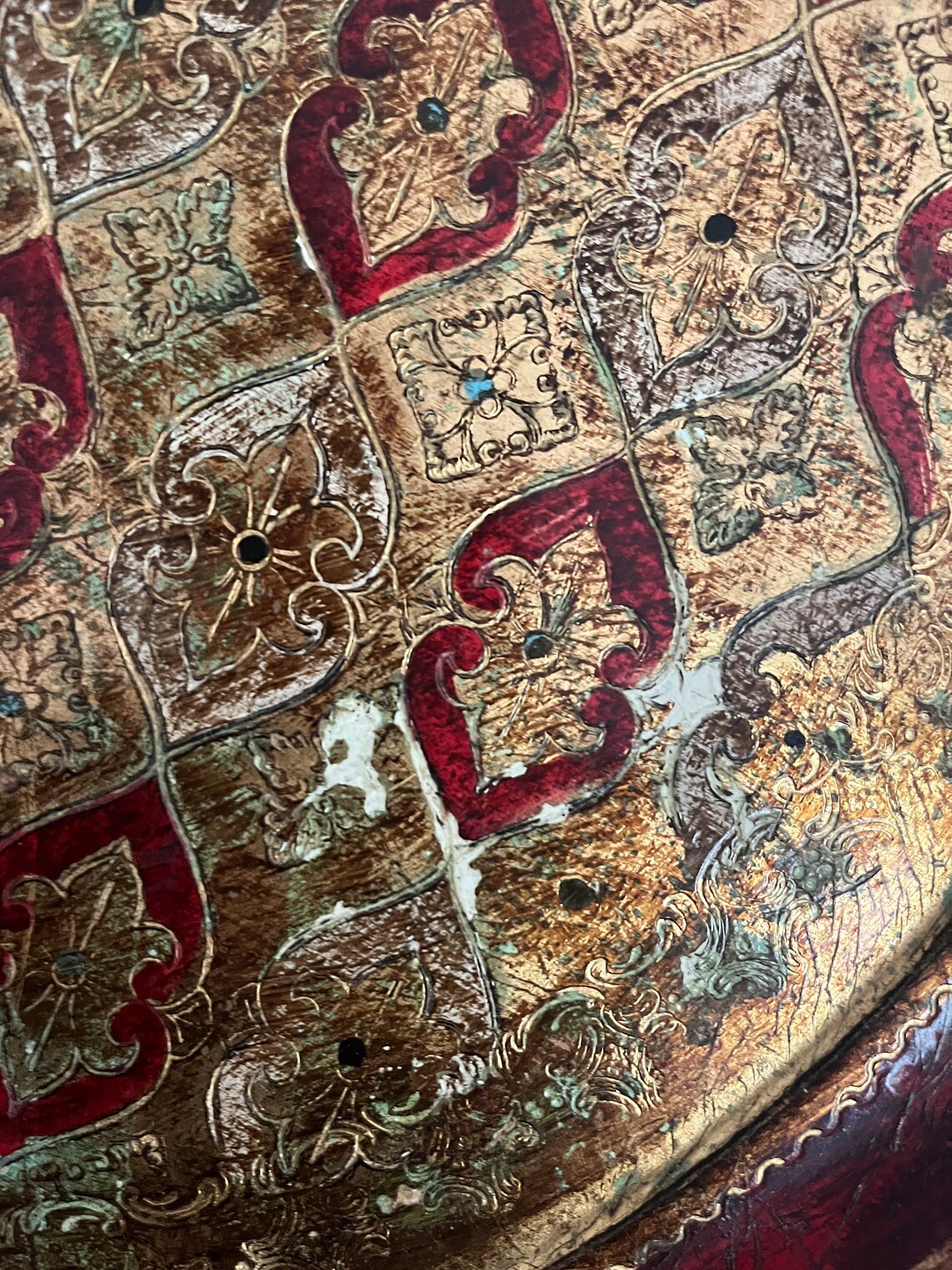 Vintage Italian Florentine Plateau / Tray - Etsy