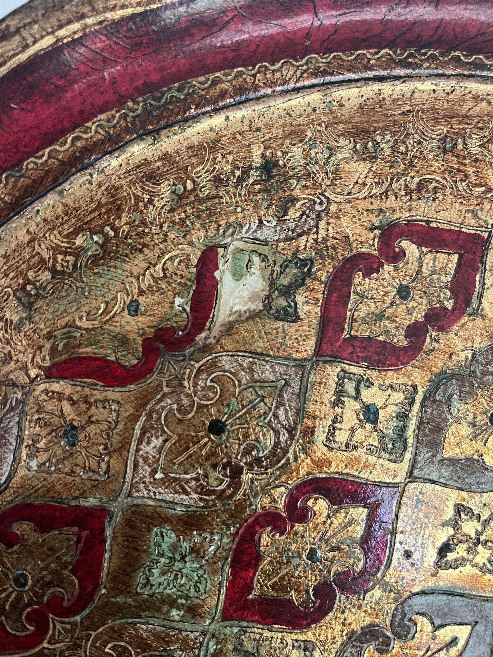 Vintage Italian Florentine Plateau / Tray - Etsy
