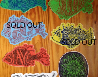 Phish sticker decal fee song with buddha