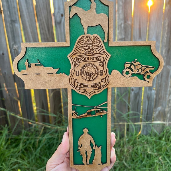 Us Border Patrol Badge - Etsy