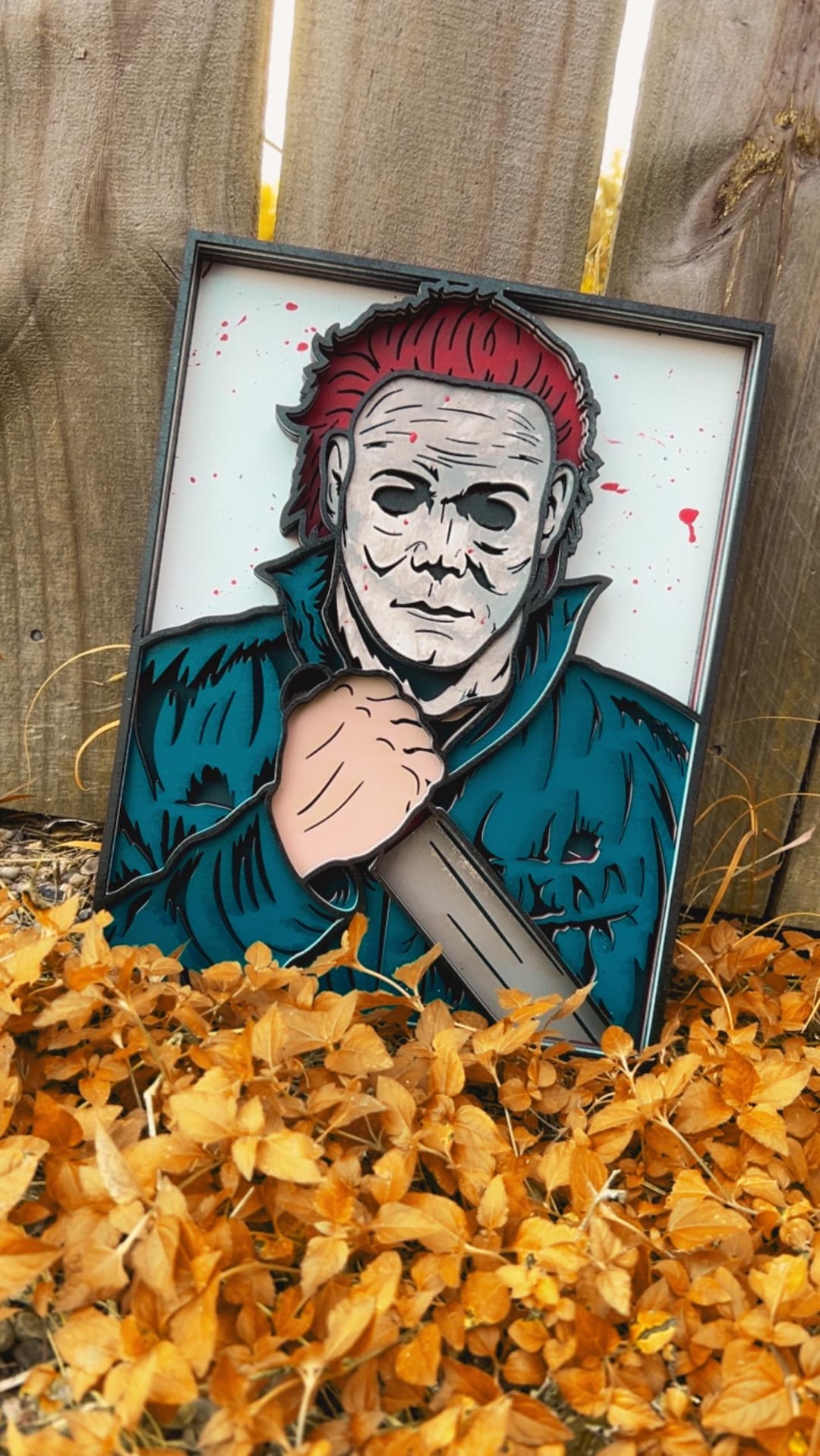 Serial Killer Halloween Spooky Sign Scary Movie Mask - Etsy