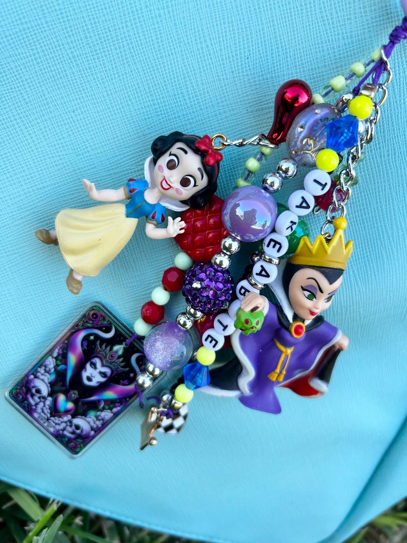 Handmade Evil Queen Bag Charm – Disney Villain Accessories - Etsy