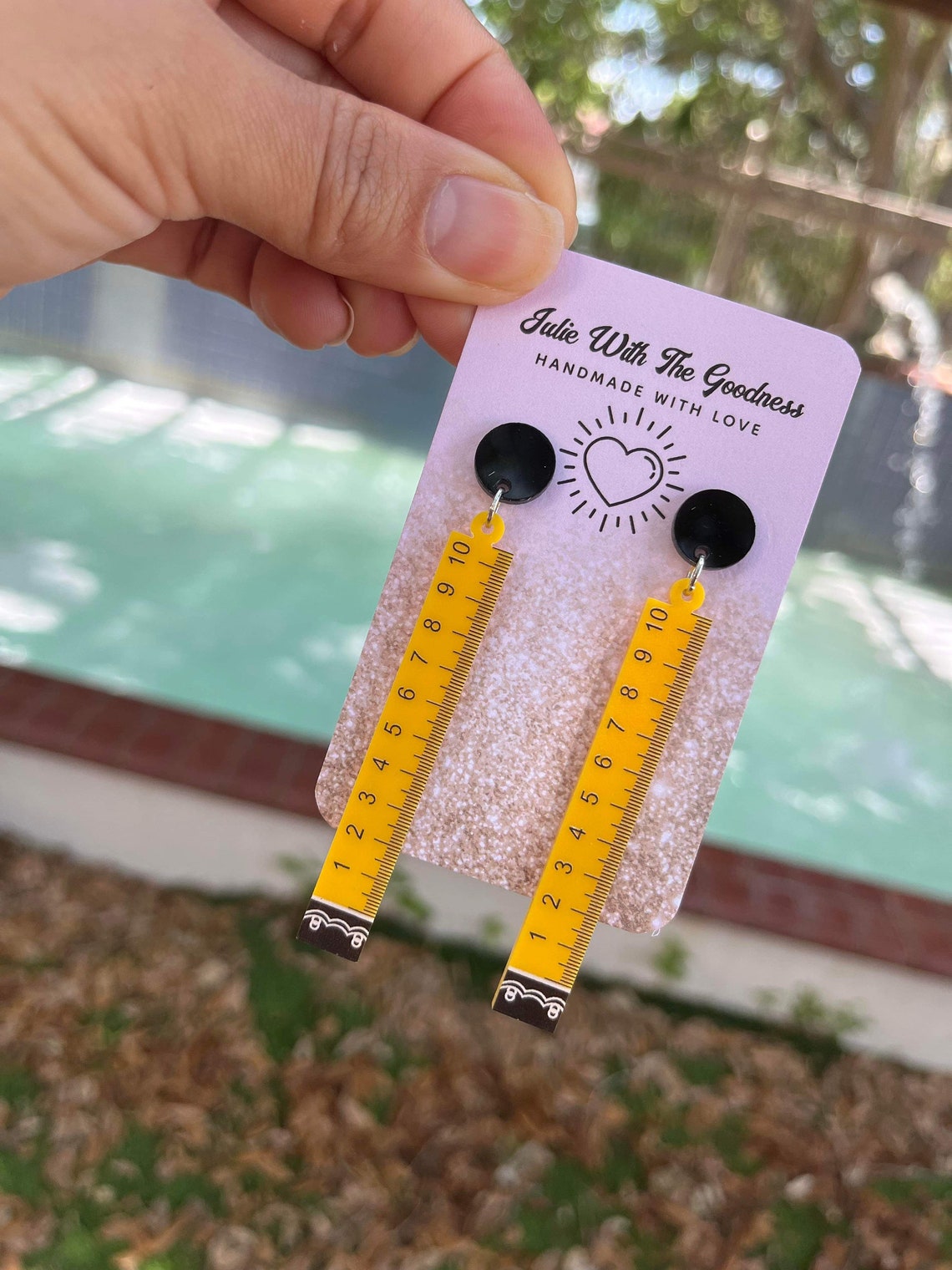 Teacher Appreciation Earrings Teach Educate Pencil Principal End of ...