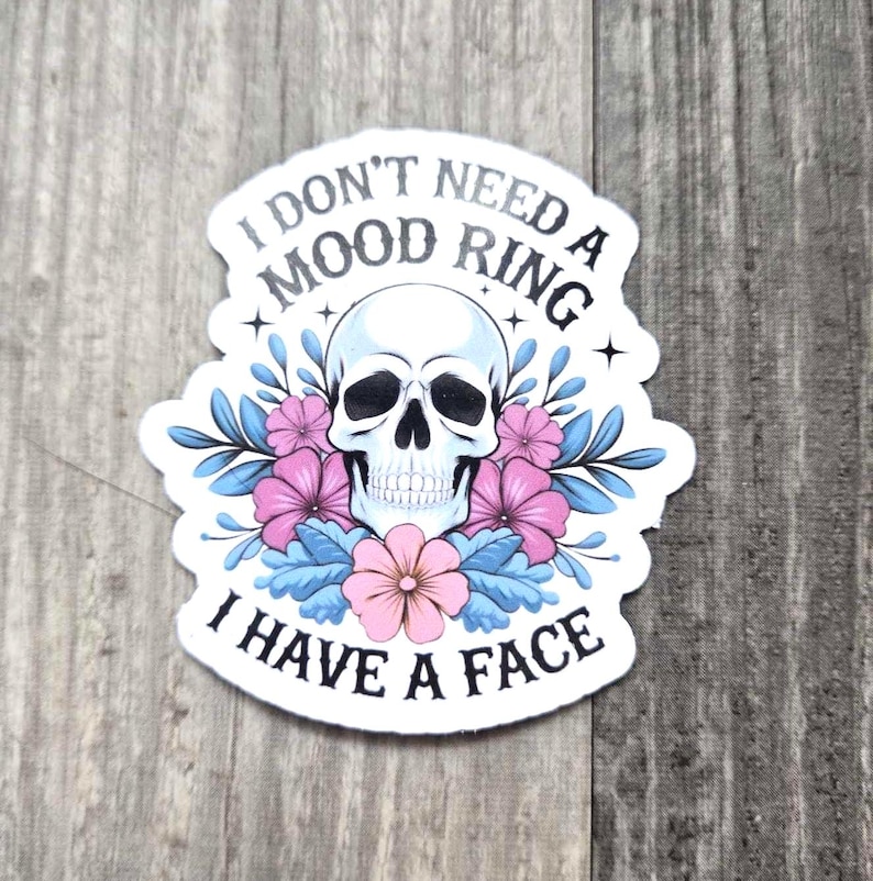 Funny Sarcastic Sticker Set: Dark Humor Vinyl Decals - Etsy