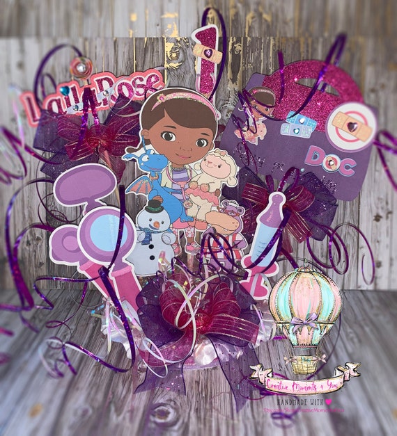 Doc Mcstuffins Birthday Cake Topper Personalized Etsy