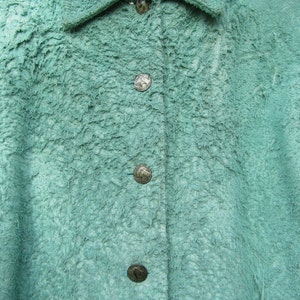 Scully ~ Turquoise Suede ~ Rough Out ~ Jacket ~ Nickle Buttons ...