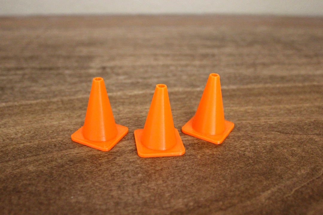 Scale Model Traffic Cones 3 Pack or More - Etsy