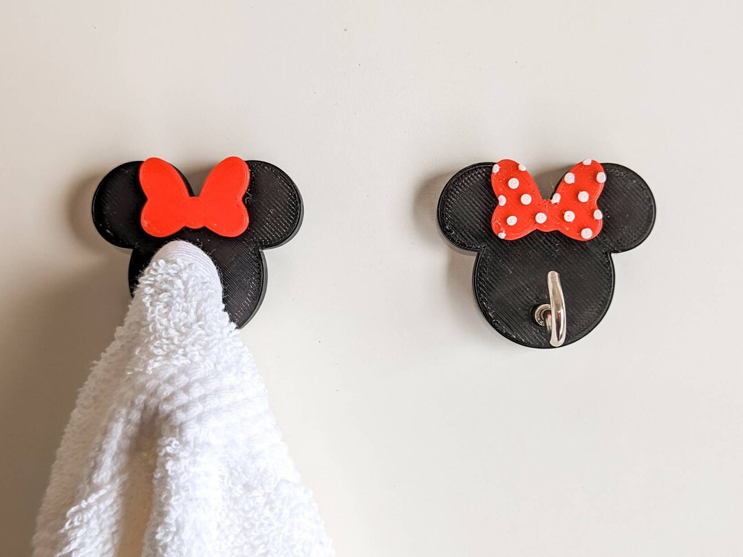 Mouse With Bow Magnetic Hook - Etsy