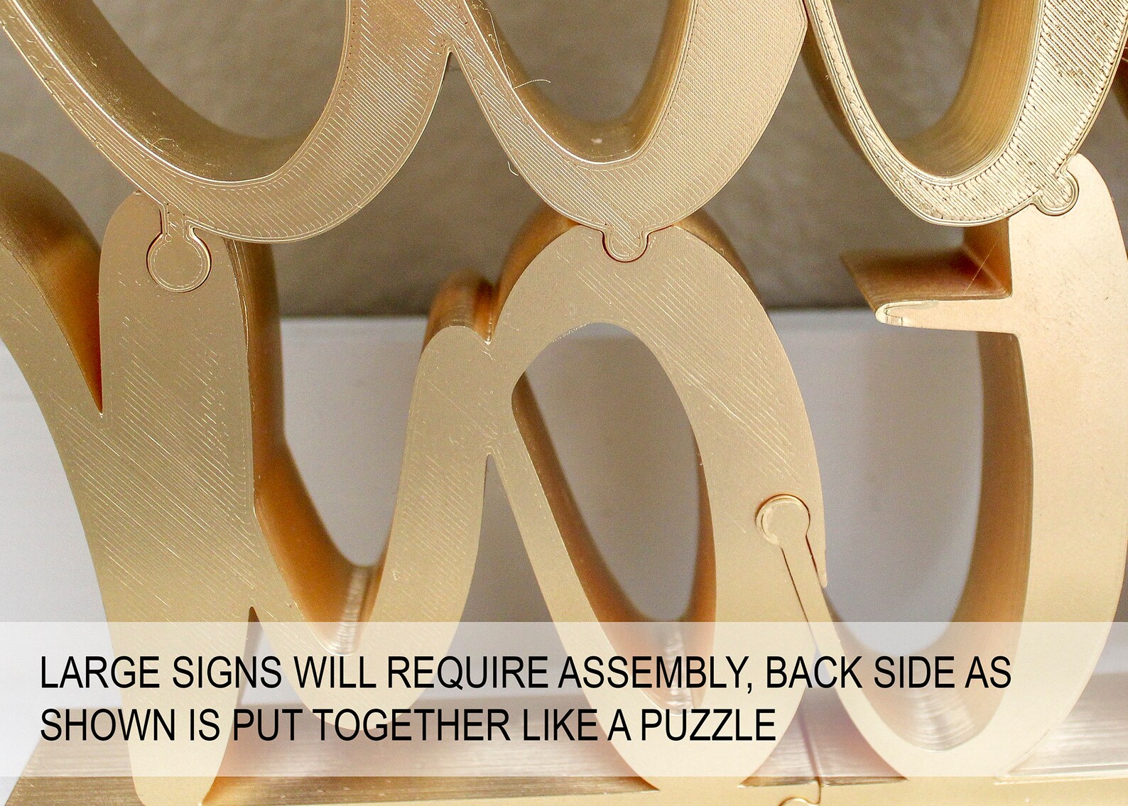 Custom Personalized 3D Printed Name Sign Stand Any Letters | Etsy