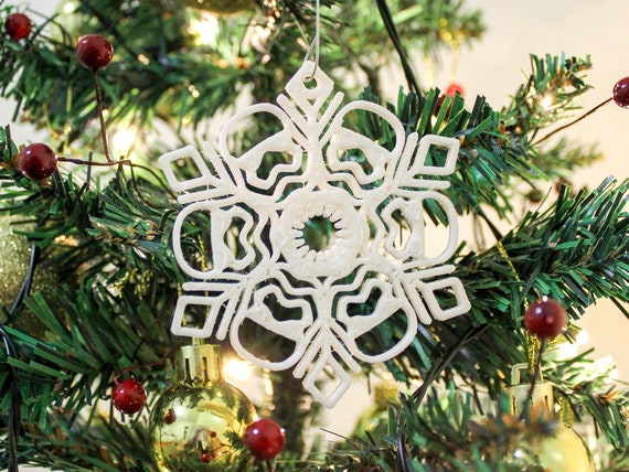 Stormtroopers first Order 3D Printed Snowflake Ornaments | Etsy