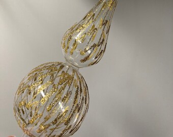 Gold Glass Tree Topper - Etsy