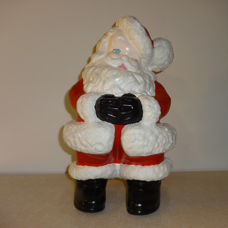 Ceramic Santa Claus - Etsy