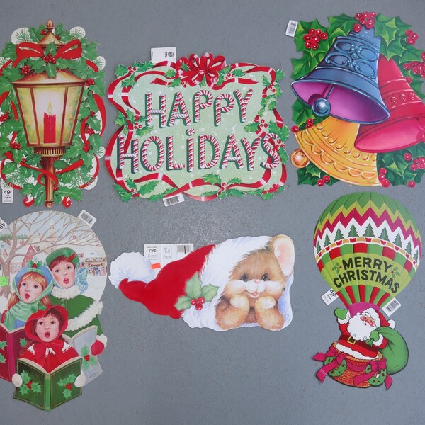 Christmas Die Cuts - Etsy