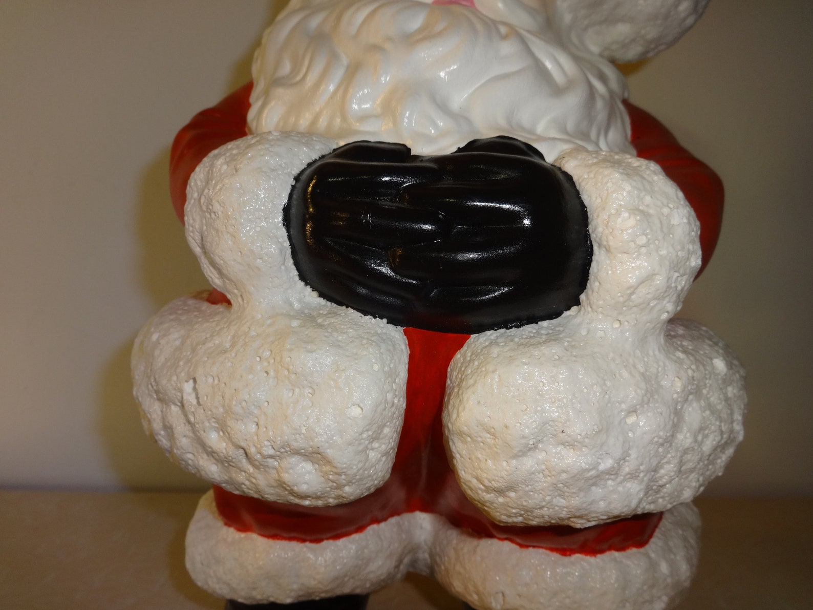Vintage Atlantic Molds Standing Winking Santa Claus Ceramic Figurine - Etsy