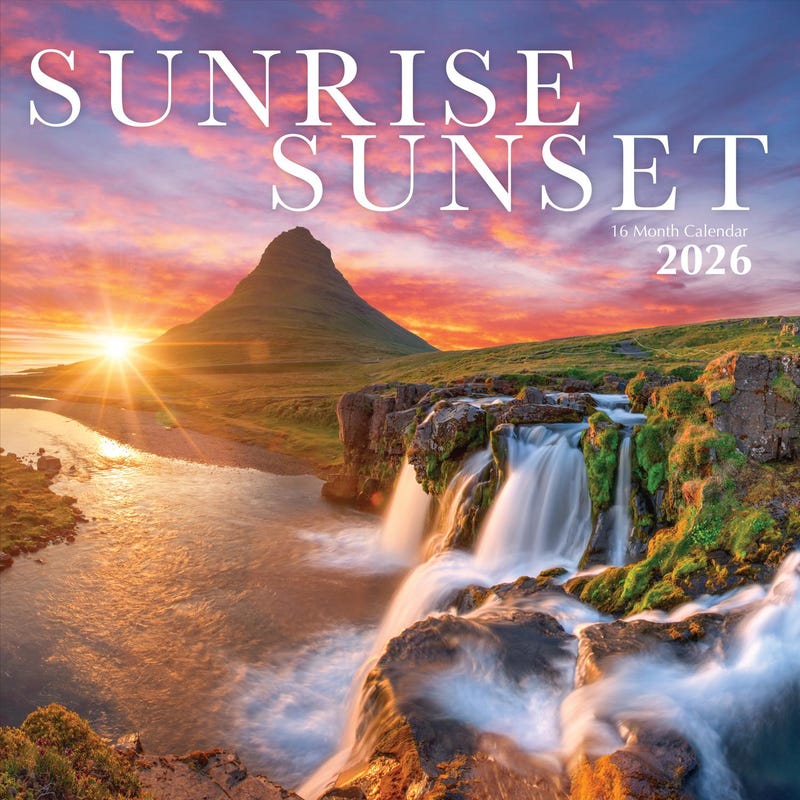 Sunrise and Sunset Calendar 2026 - Etsy