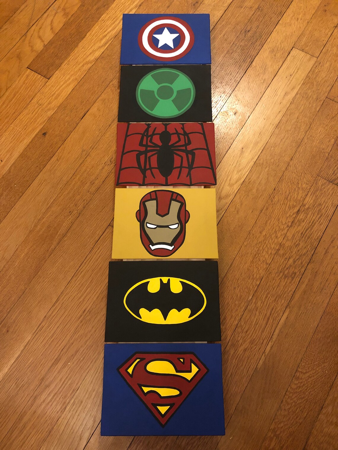 Superhero Canvas NEW OPTIONS Custom and Handmade Super - Etsy