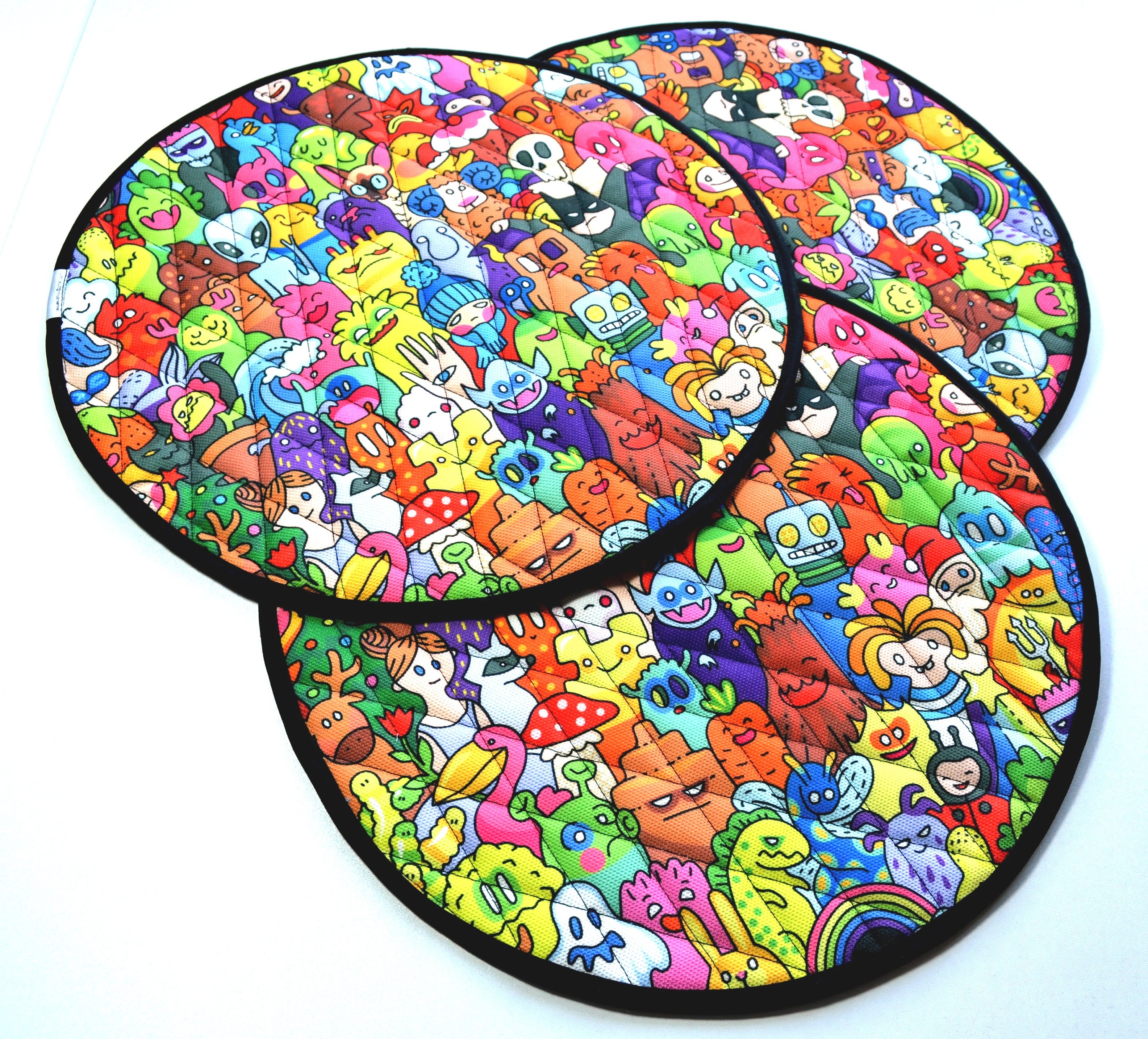 Funny Placemats, Dinnerware Set, Fabric, Family Meeting Mats ...