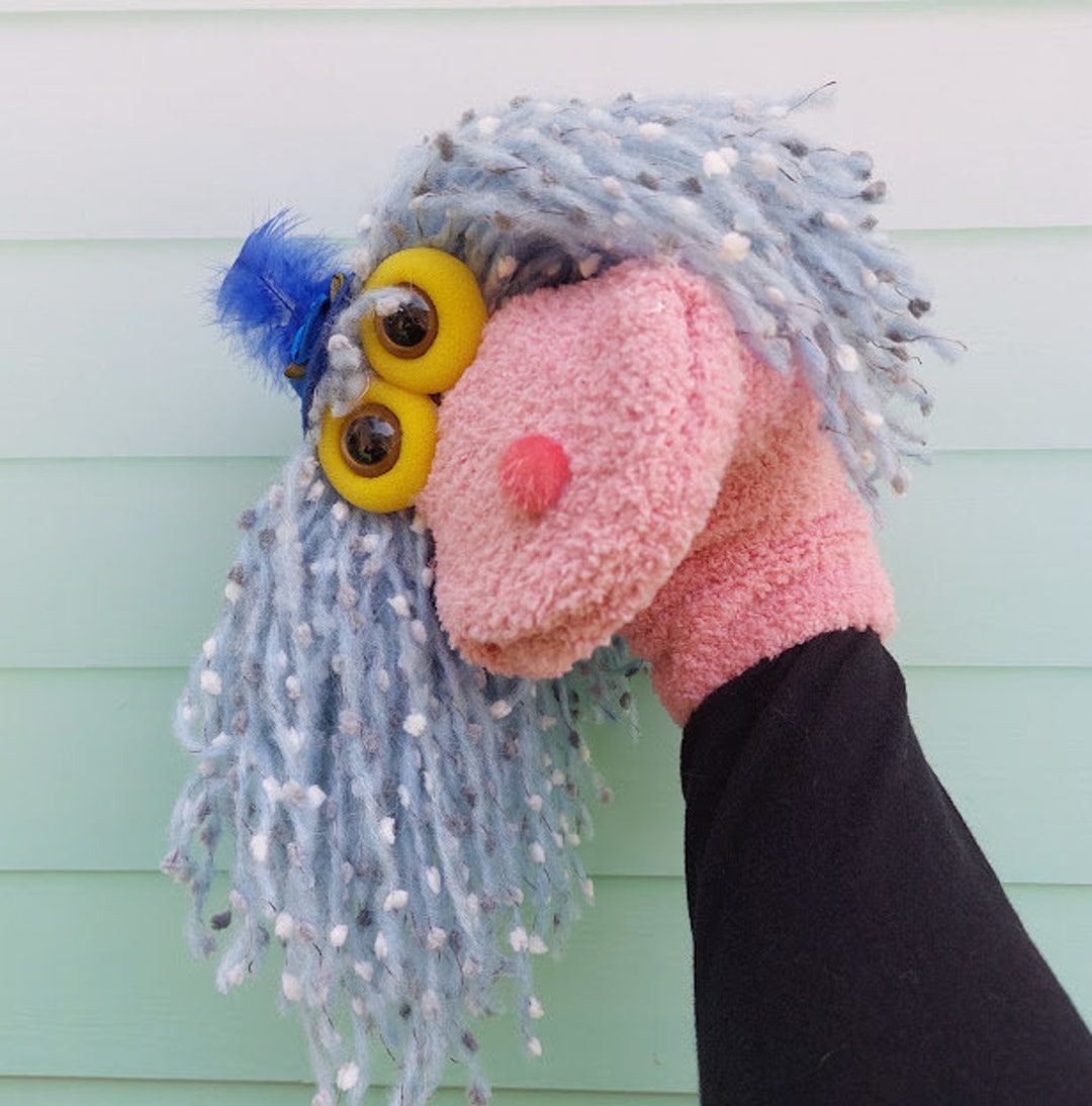 Girl Hand Puppet Puppets Show Theater Gift for Toddlers - Etsy