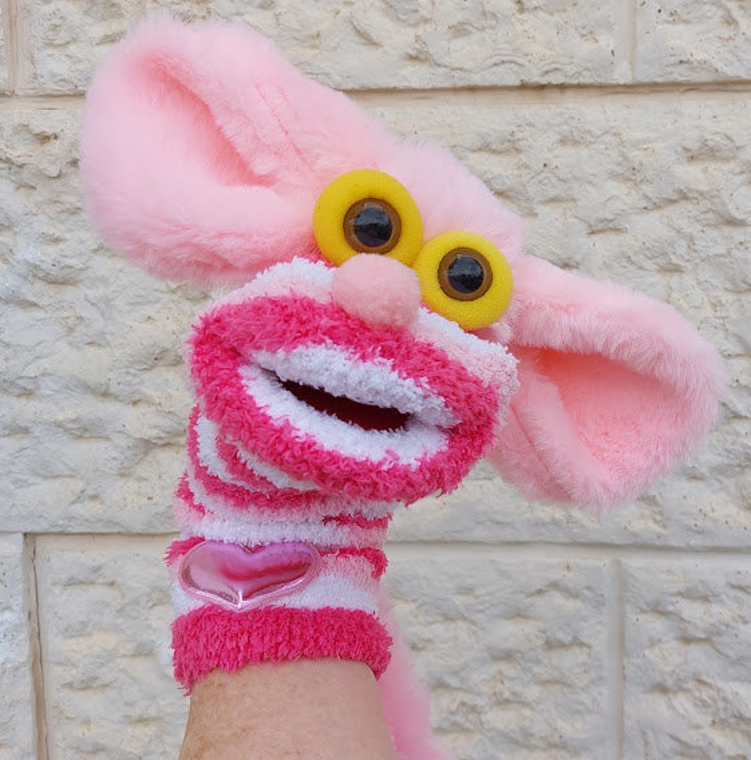 Dog Handmade Sock Puppet With Facial Expressions, Educational Toys for ...