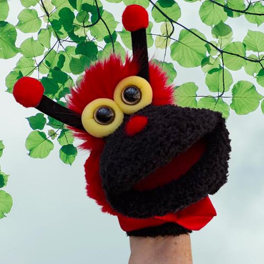 Ladybug Toy Puppet for Kids , Hand Puppet Ladybug, - Etsy