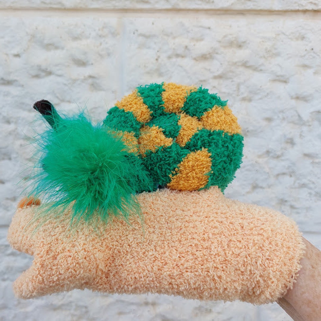 Soft Snail Puppet Movable Mouth Glove Snails for Children - Etsy