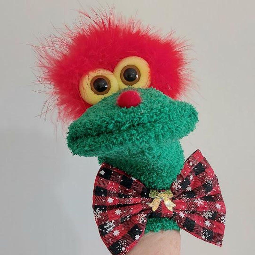 Boy Sock Puppet , Unique Puppet for Theaterpuppets Show , Family Party ...