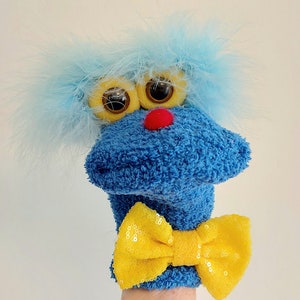 Boy Hand Puppet, Theatersock Puppets for Kids, Birthday Gift for Kids ...