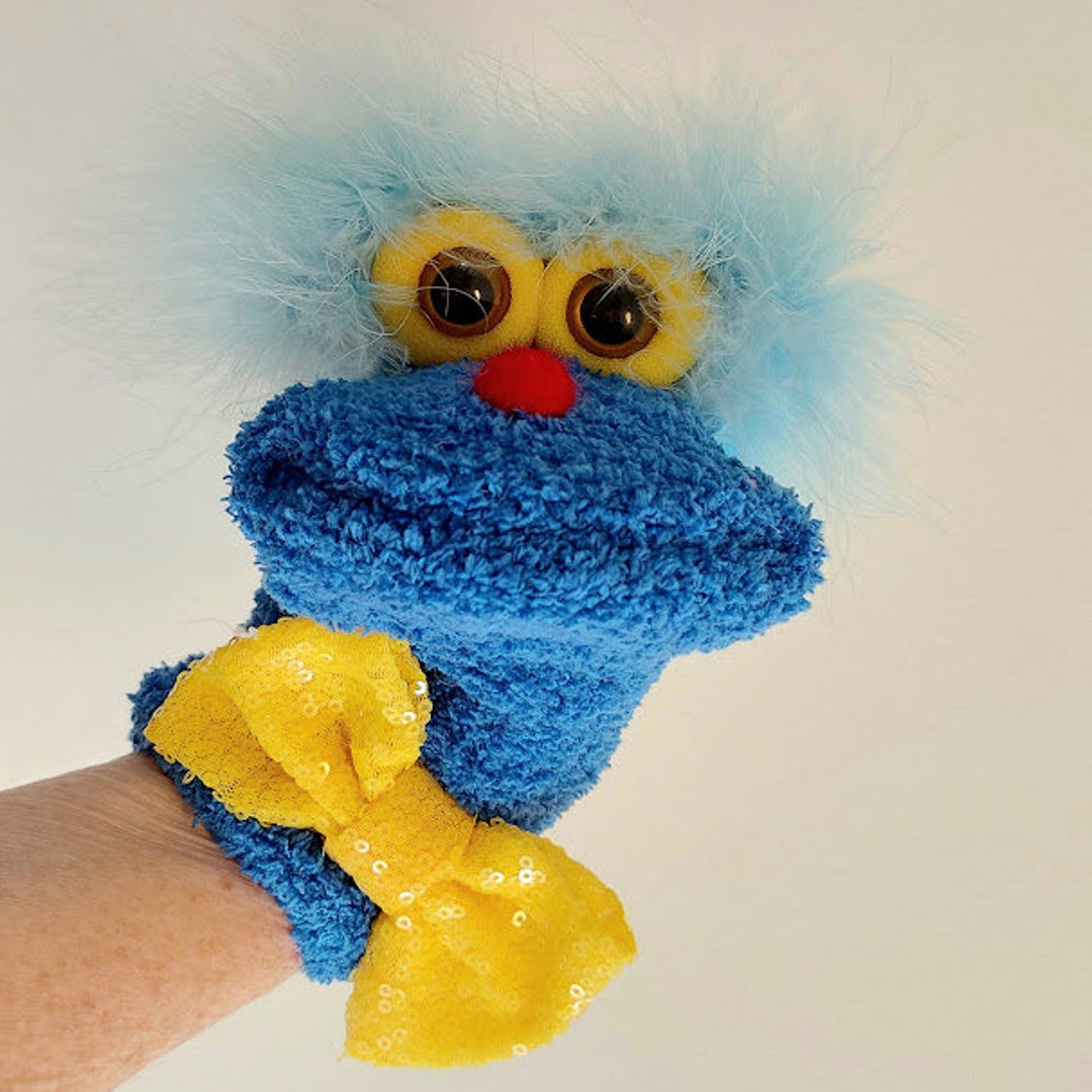Boy Hand Puppet, Theatersock Puppets for Kids, Birthday Gift for Kids ...