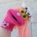 Birthday Girl Puppet With Glasses, Puppets Show, Gift for Toddlers ...