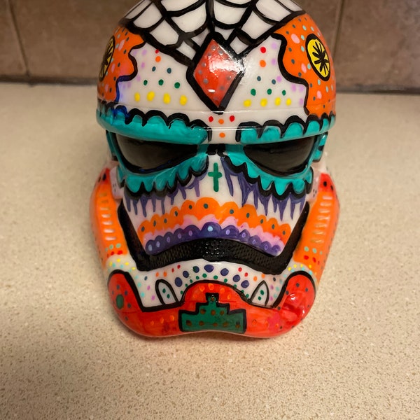 Sugar Skull Mask - Etsy