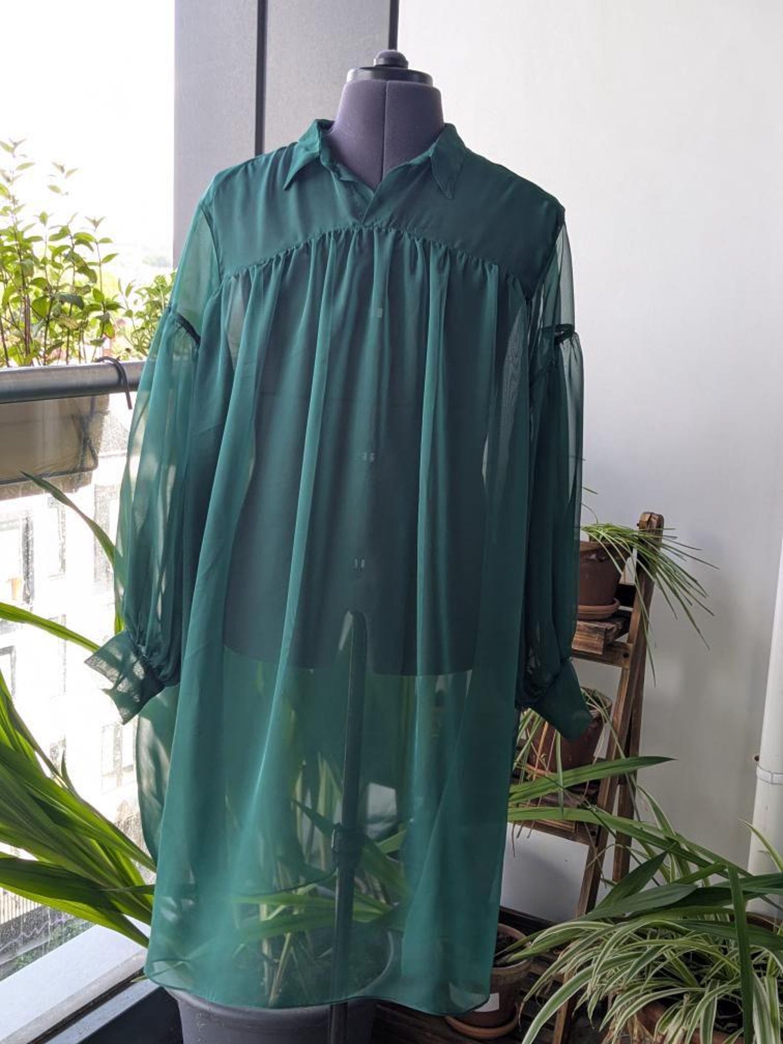 PAINTERS SMOCK Dress Sewing Pattern - Etsy