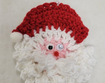 Plastic Santa Face | Etsy