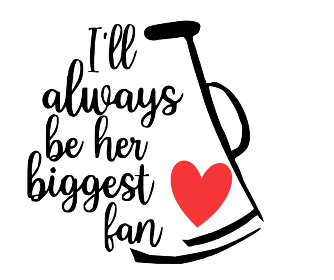 Biggest Fan PNG Cheer Fan PNG Her Biggest Fan Digital Download - Etsy