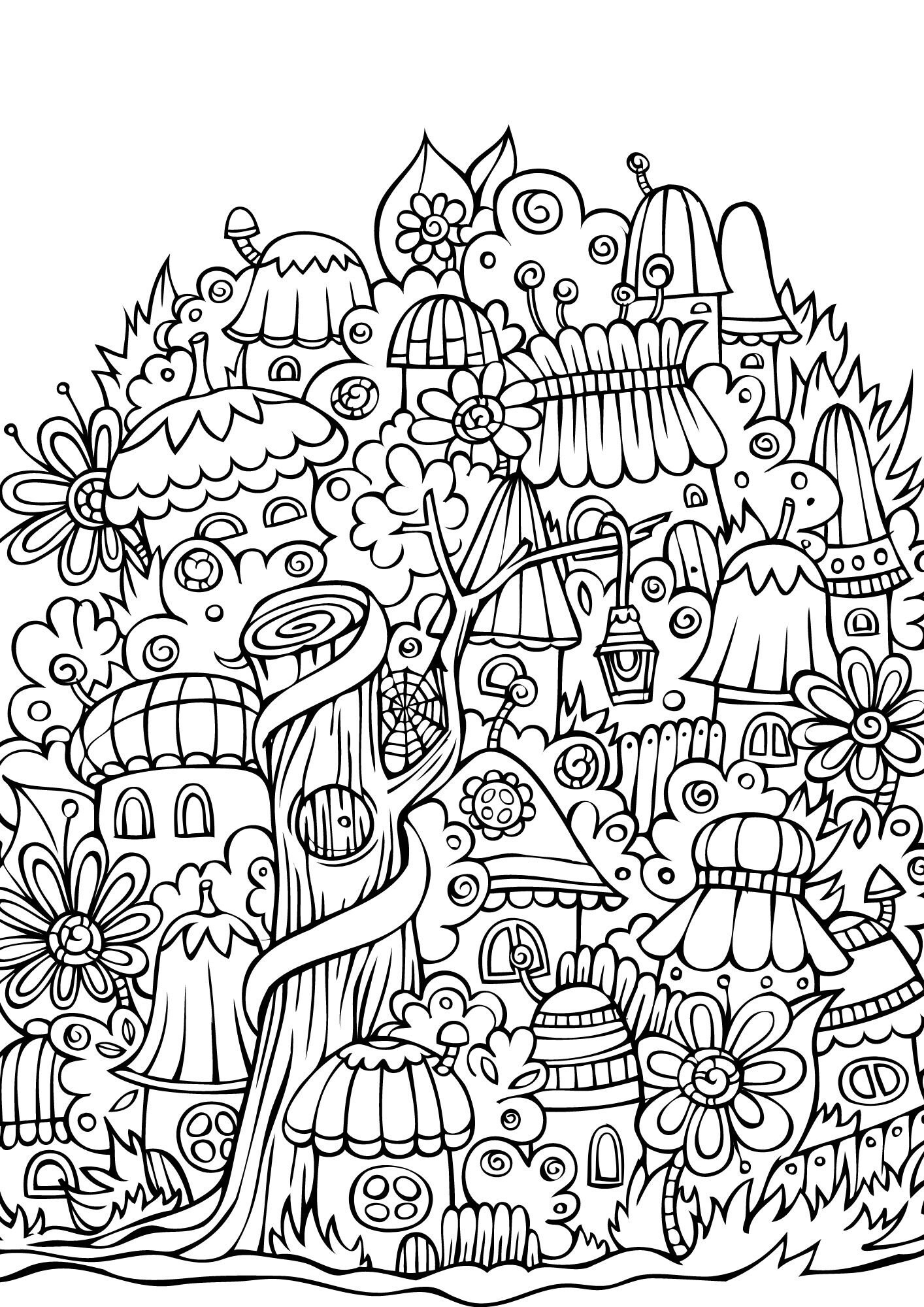 Ultimate Zen Digital Coloring Book Pages - Etsy