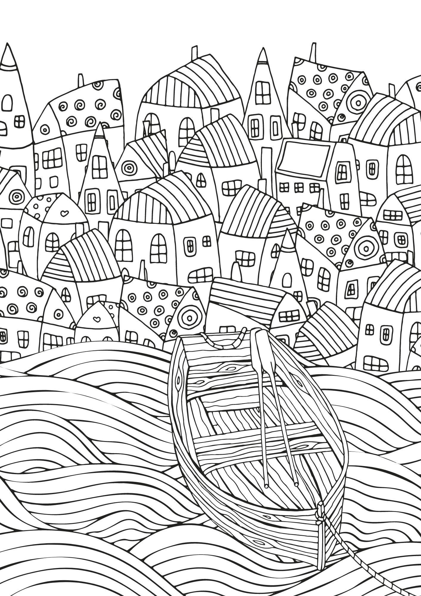 Ultimate Zen Digital Coloring Book Pages - Etsy