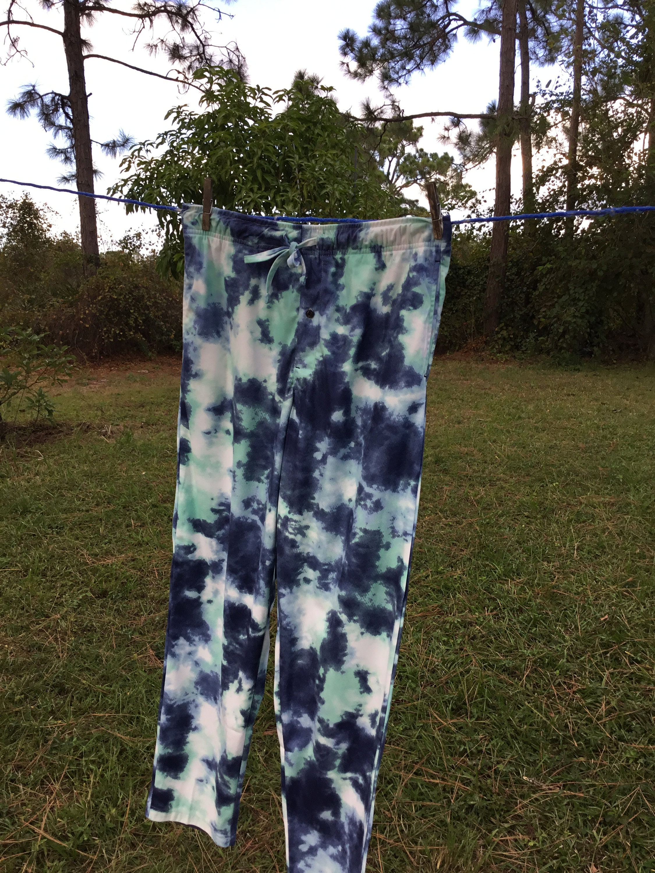 Tie Dye Pajama Pants - Etsy