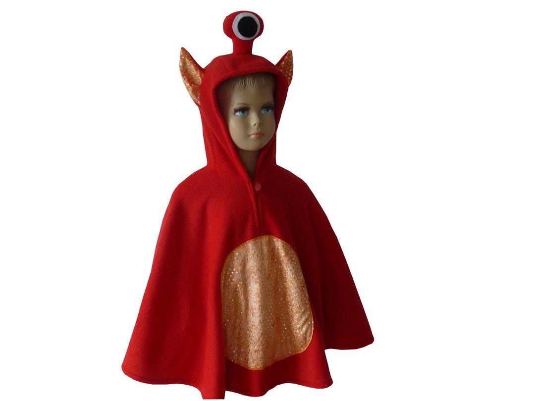 Monster Alien Halloween Carnival Costume Cape for Toddlers - Etsy
