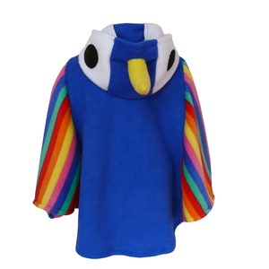 Parrot Bird Halloween Carnival Costume Cape Poncho for Toddlers - Etsy