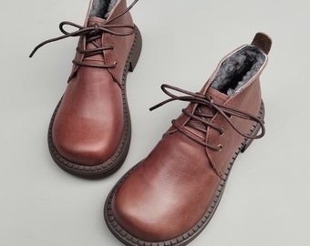 Boots Wide Toe Box Women - Etsy