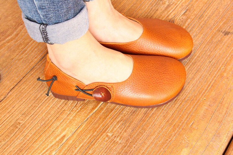 Handmade Soft Shoes for Womenoxford Light Brown Tan Shoes - Etsy