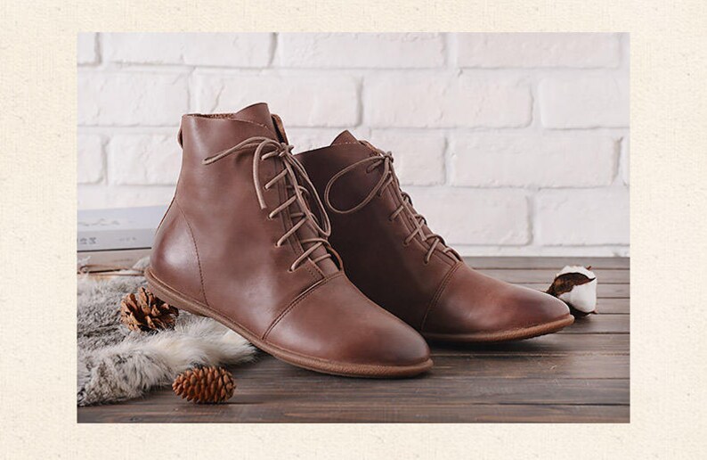 Handmade Women Leather ShoesAnkle BootsOxford Women Shoes | Etsy