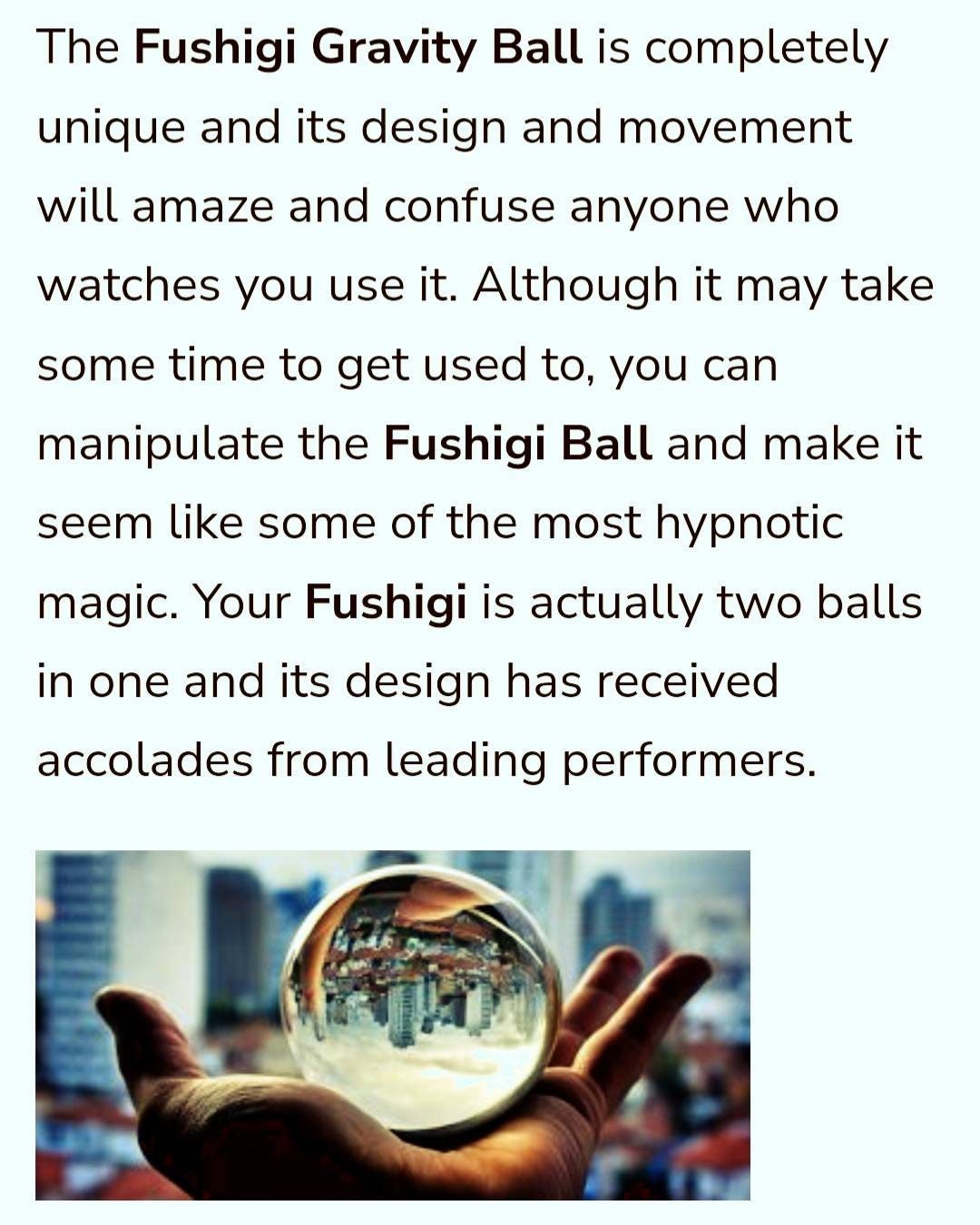 Fushigi Gravity Ball - Etsy
