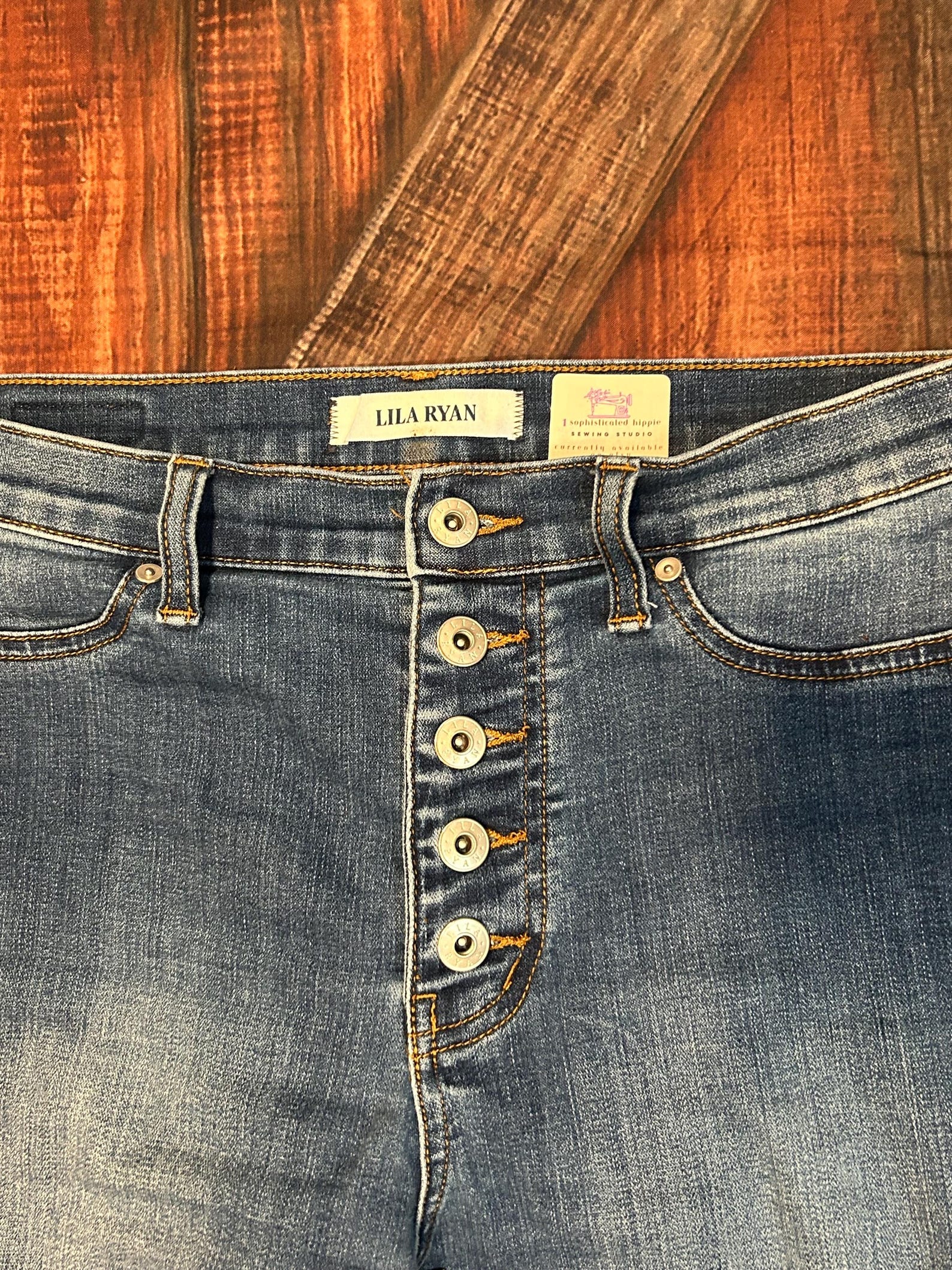 Upcycled Bell Bottom Jeans: Spanish Flair Ruffle, Size 10 - Etsy