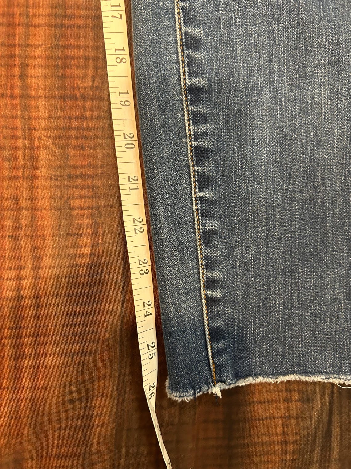 Upcycled Bell Bottom Jeans: Spanish Flair Ruffle, Size 10 - Etsy