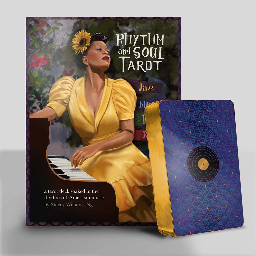 Rhythm and Soul Tarot: Hand-painted Musical Tarot Deck - Etsy