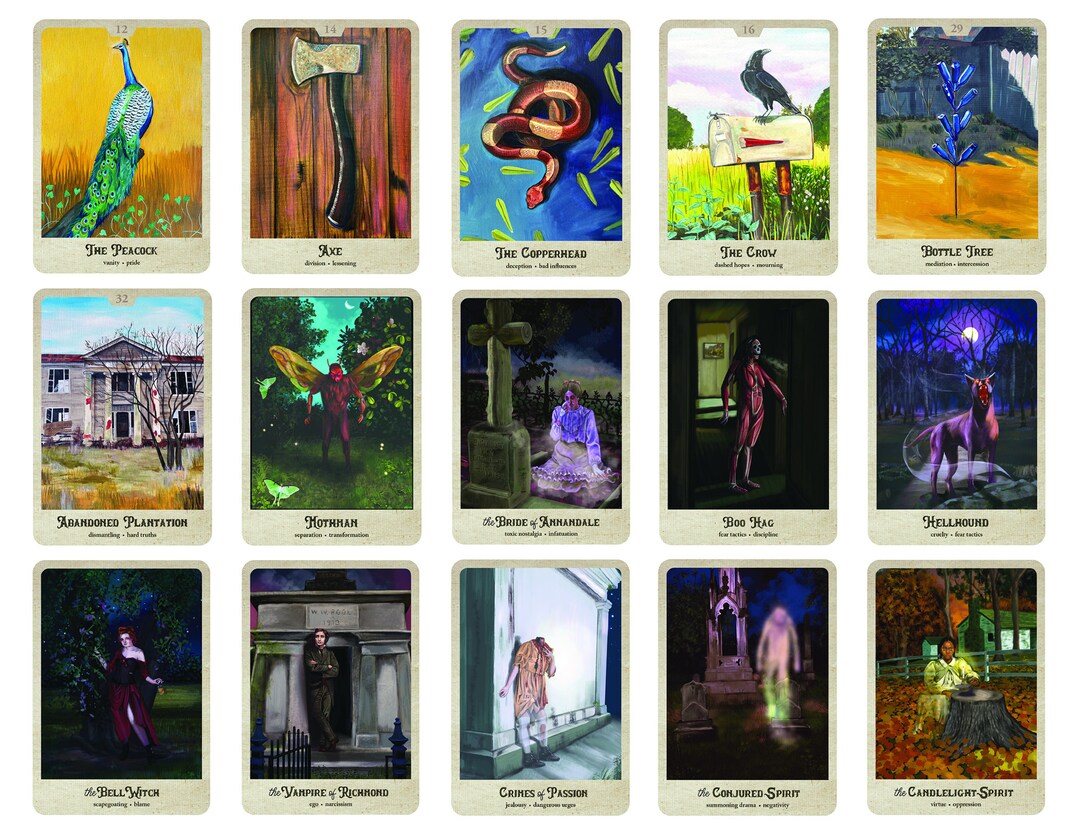 Shadow Gothic Oracle STICKERS - Etsy