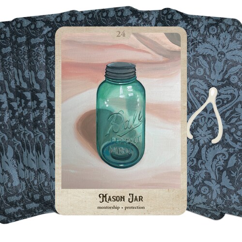 The Intuition Oracle Deck 44-card Oracle Cards Purple and | Etsy